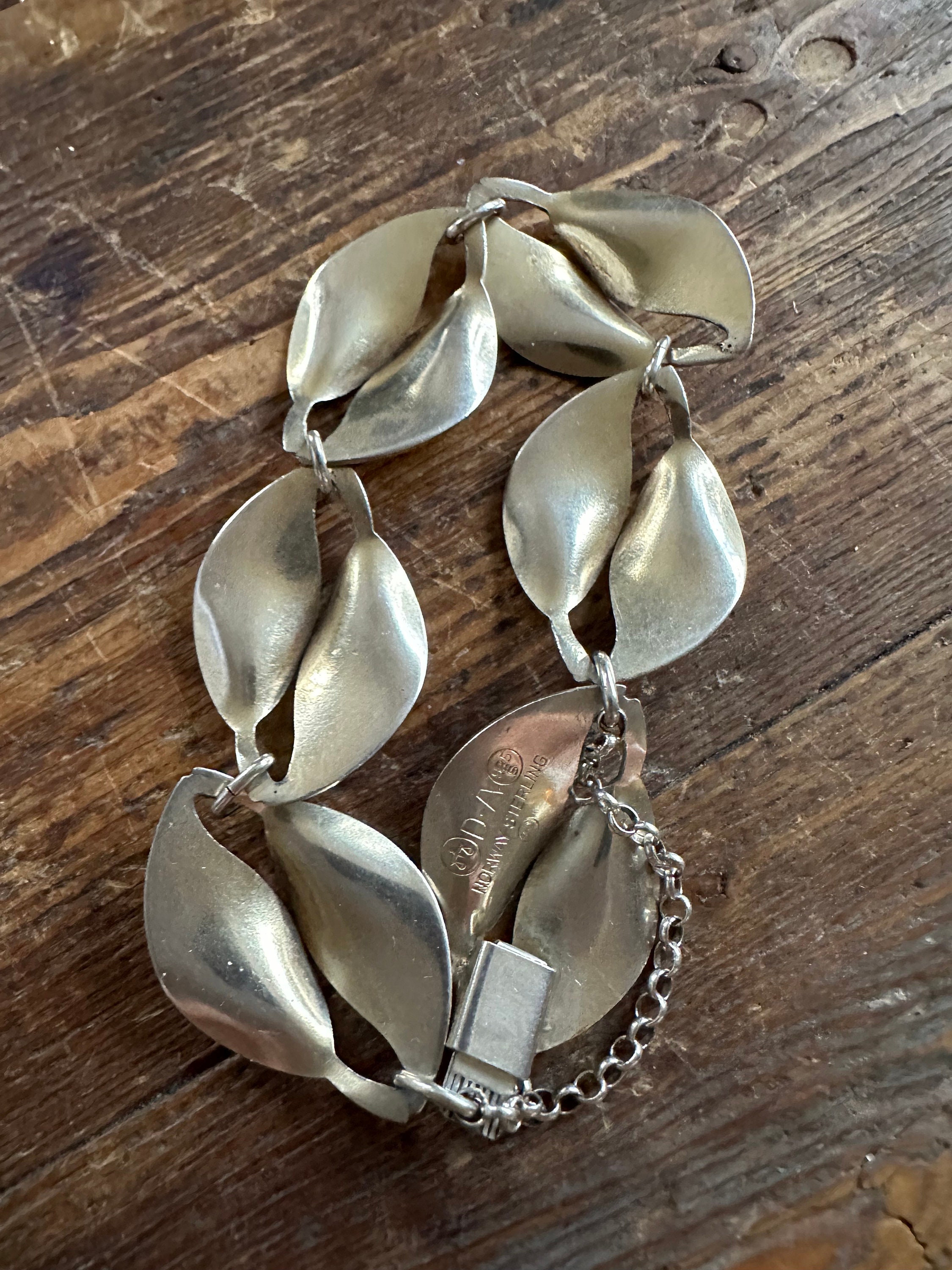David Andersen Sterling Silver Bracelet Vintage Norway Norwegian Estate ...