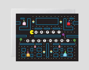 Pac Man Birthday - Etsy
