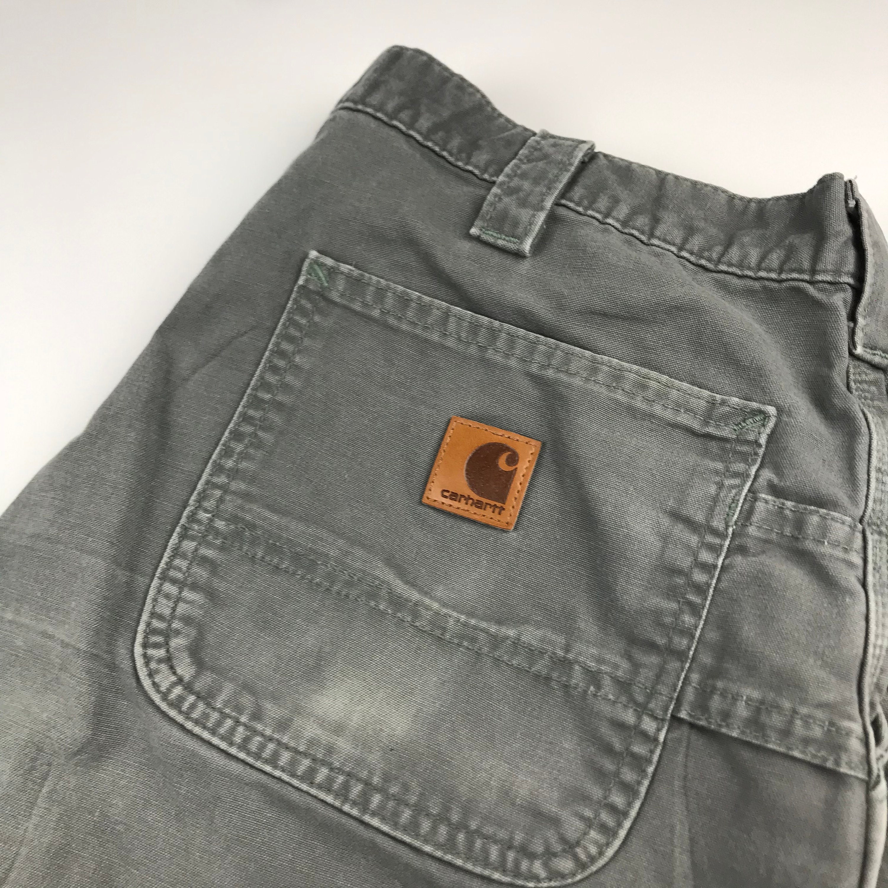 Vintage Carhartt Faded Grey Carpenter Pants Size 38x36 | Etsy Vintage Carhartt Faded Grey Carpenter Pants Size 38x36 | Etsy