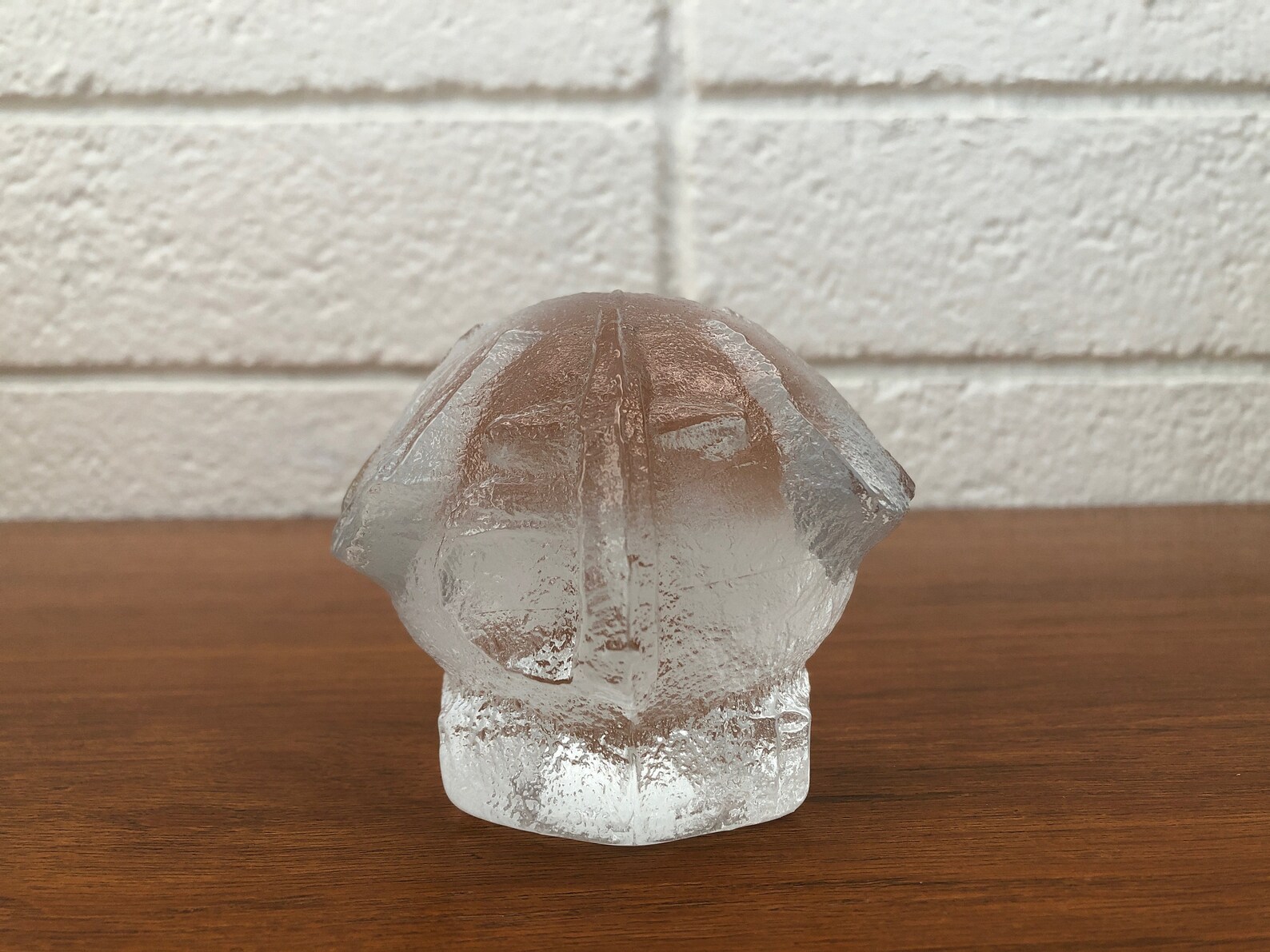 Vintage Pukeberg Glass Elephant Figurine / Paperweight - Etsy