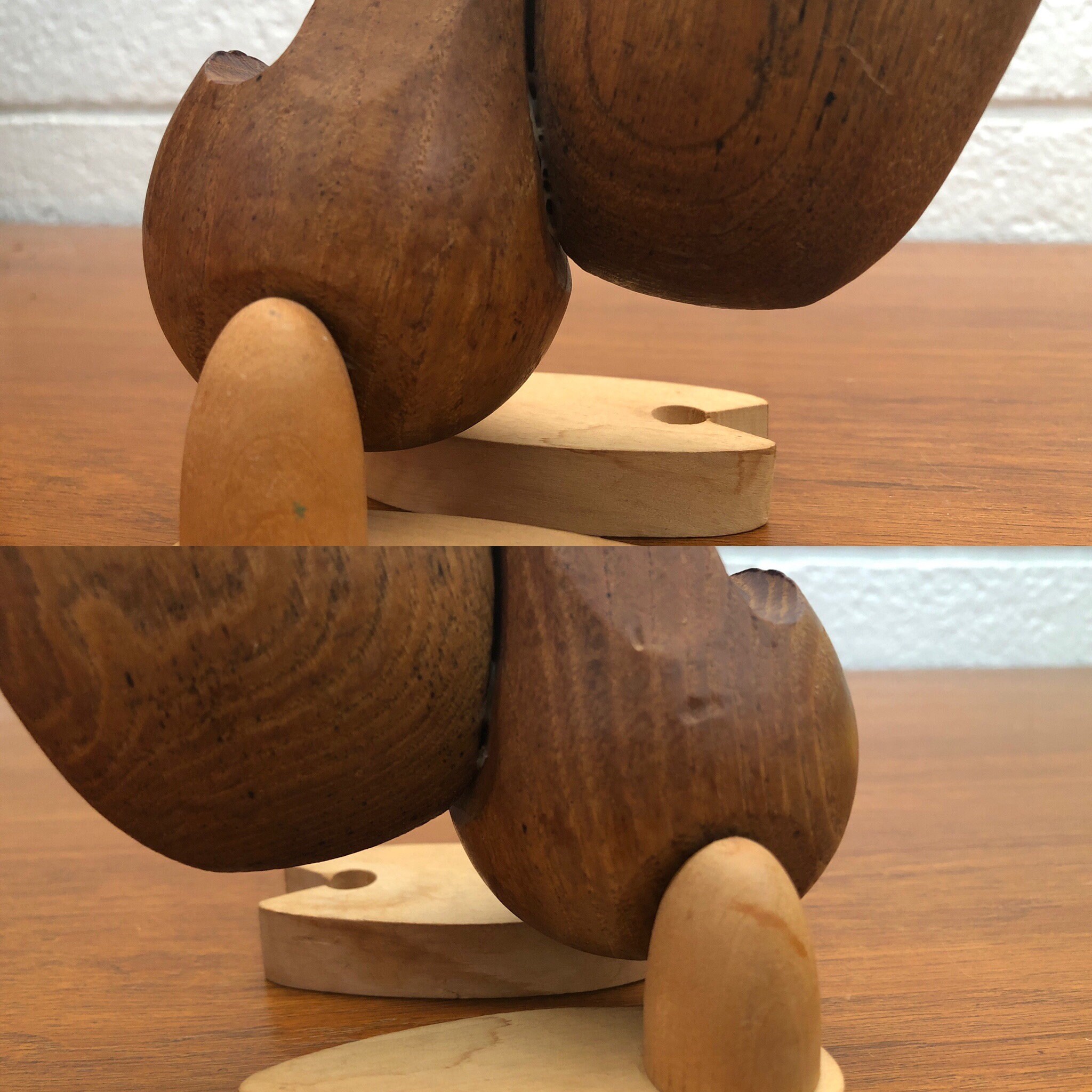 Vintage Zoo-line Teak Pelican Desk Organizer | Etsy