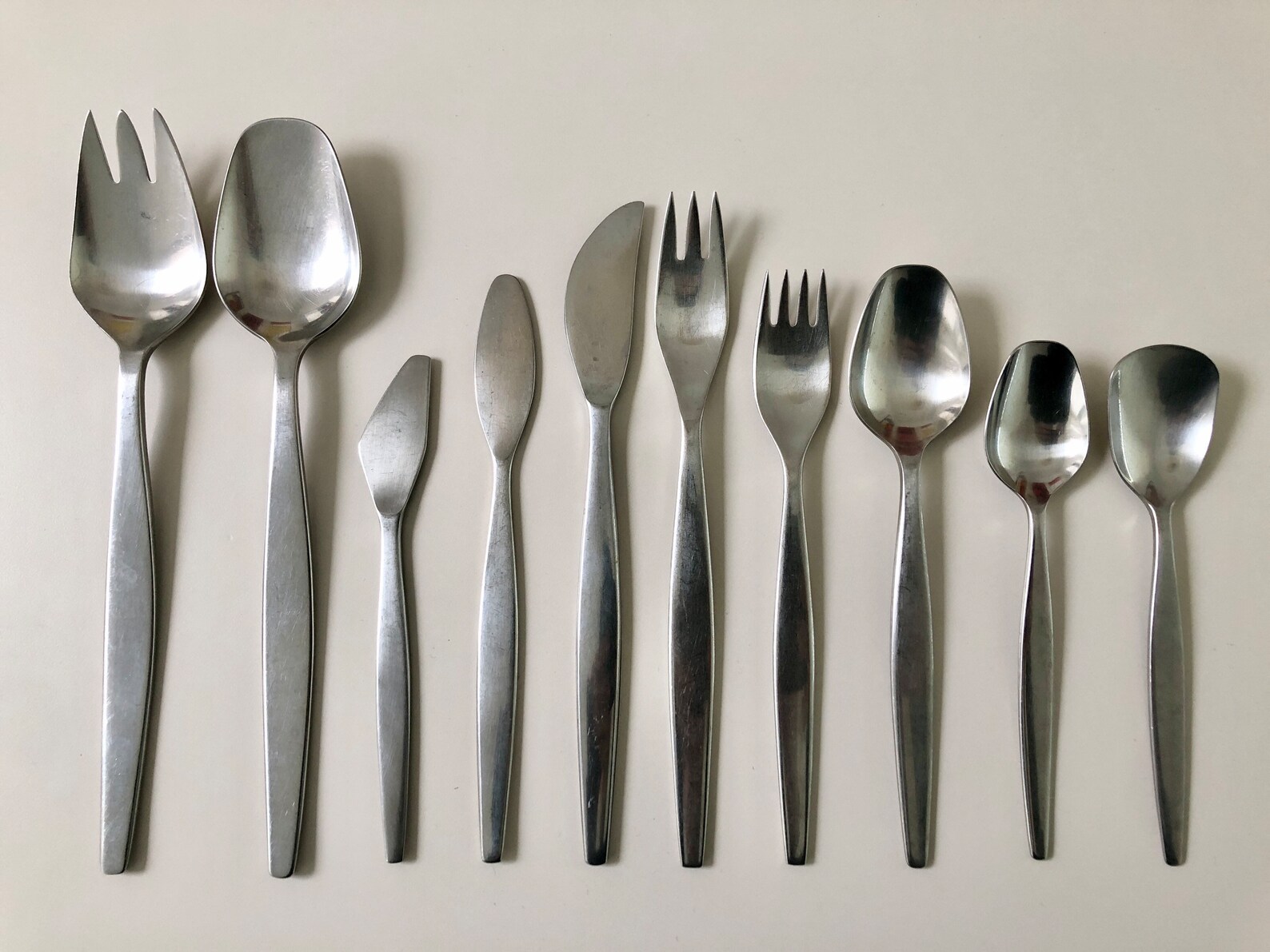 Vintage Gense Focus Folke Arstrom Flatware Set (sweden) - Etsy