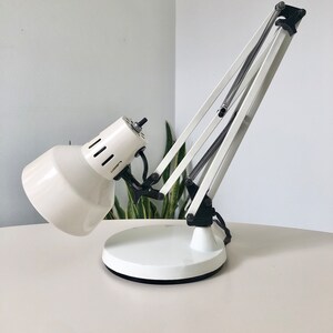 Vintage Electrix White Adjustable pixar Style Task Lamp - Etsy