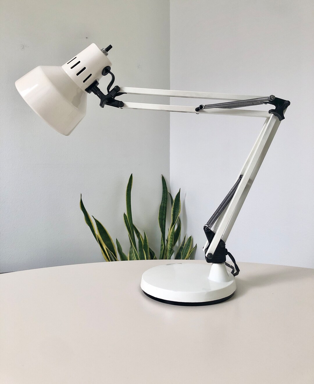 Vintage Electrix White Adjustable “pixar” Style Task Lamp - Etsy