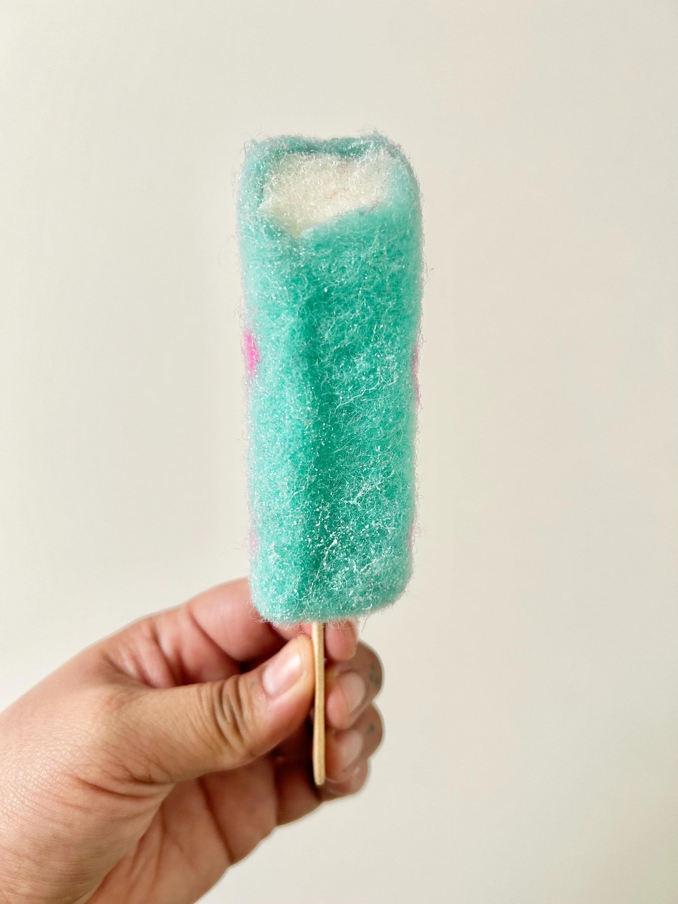 Modern Fuzzy Glitter Popsicle Ornament - Etsy
