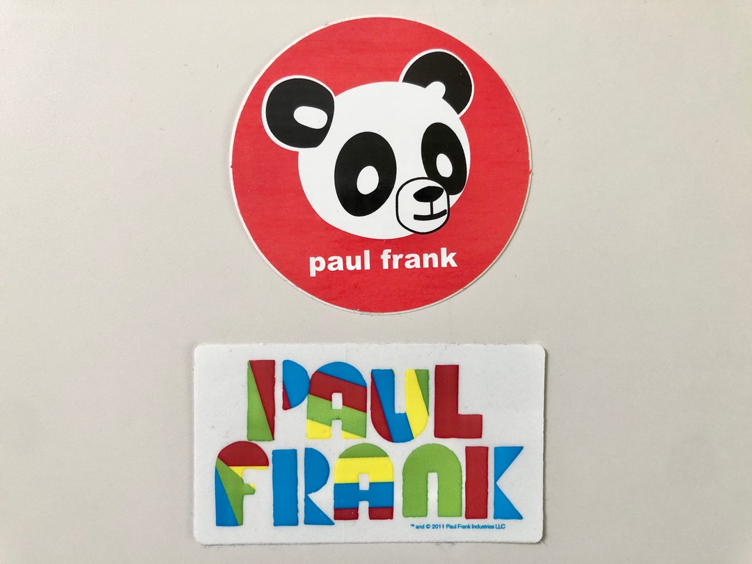 Paul Frank Panda and Typography Sticker Set - Etsy
