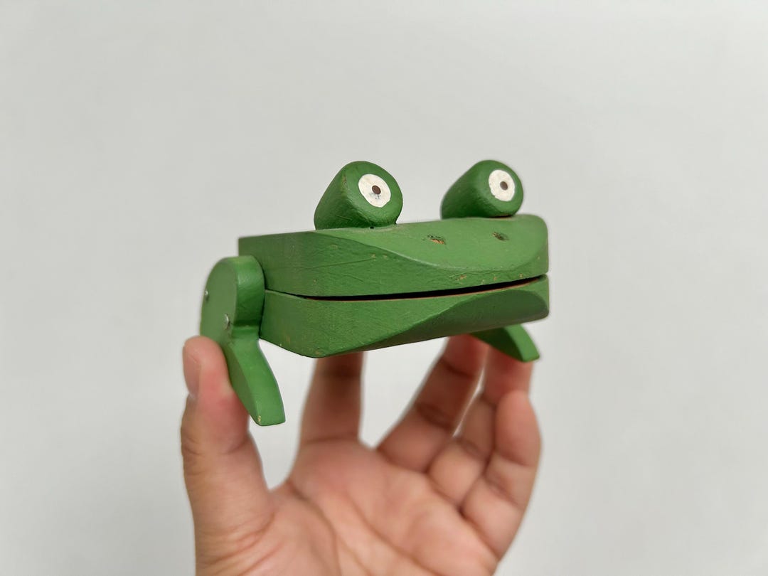 Vintage Frog / Toad Letter / Memo Holder - Etsy