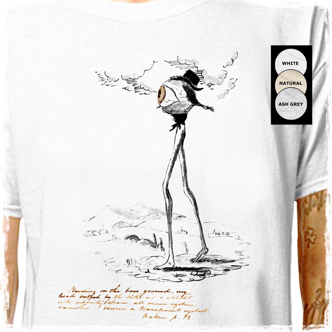 The Transparent Eyeball Ralph Waldo Emerson .. 100% Cotton - Etsy