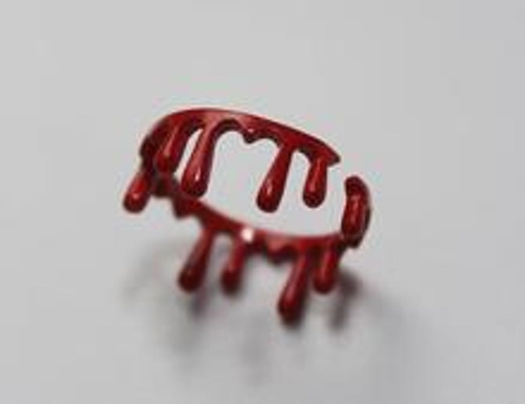 Blood Drip Ring ONE SIZE - Etsy