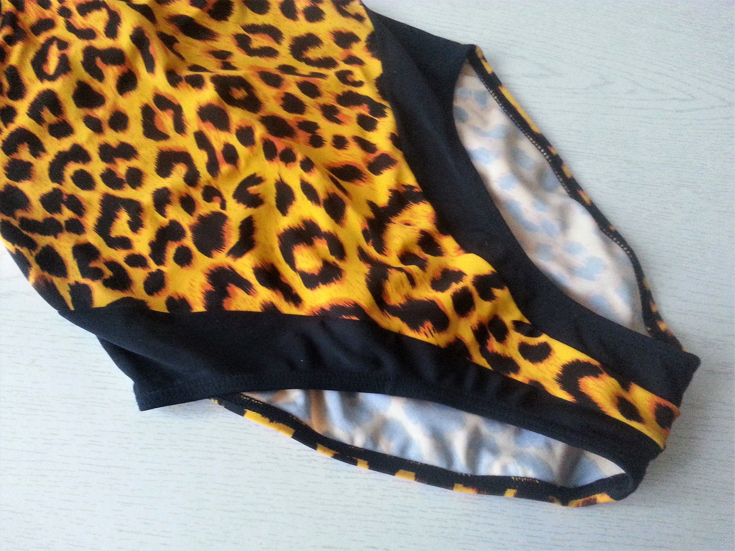 Vintage Leopard Print Suit One Piece Swimsuit Animal Print - Etsy