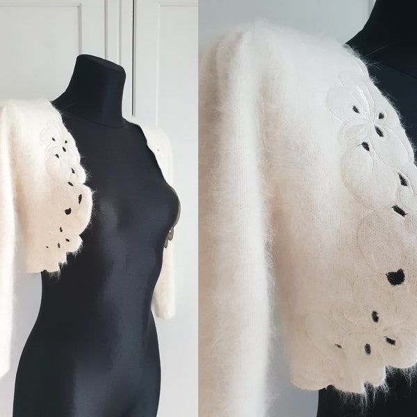 Angora Bolero - Etsy