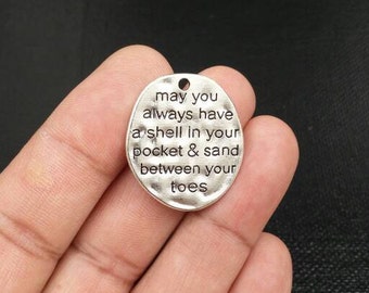 Charms with sayings | Etsy