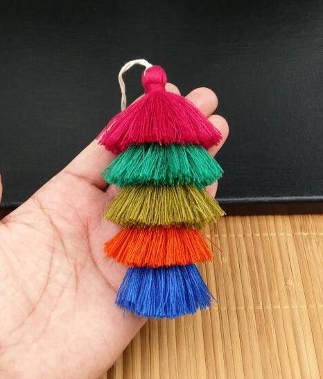 5 Layer Cotton Tassel Diy Belly Dance Dress Costume Design Supply ...