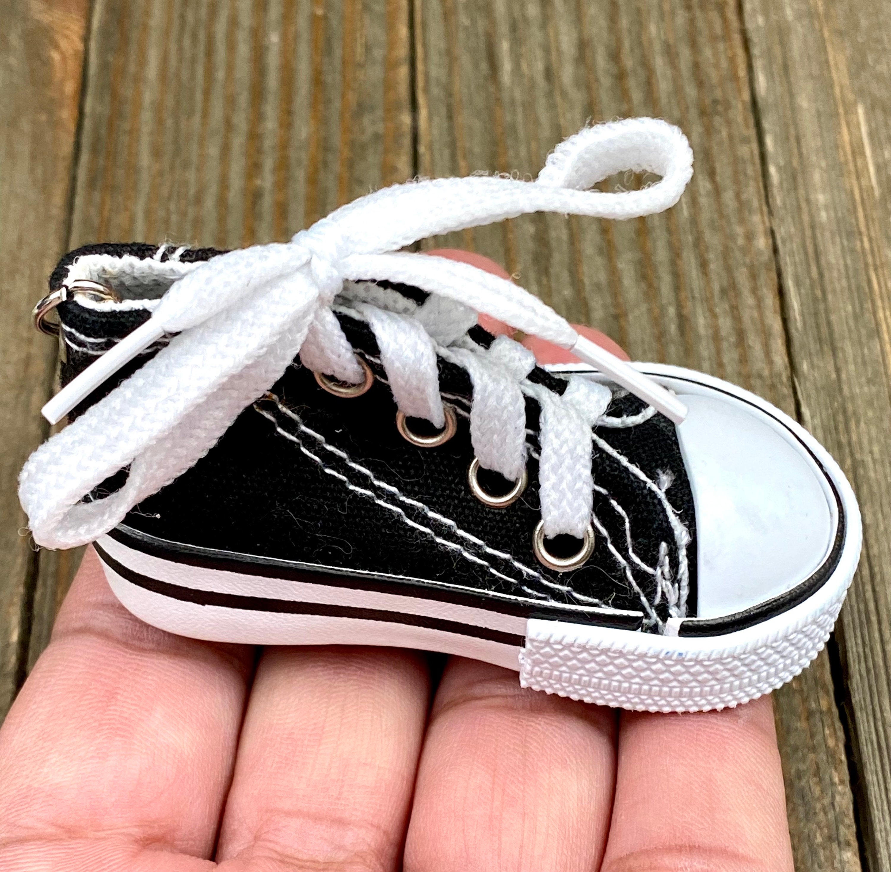 Canvas Lace Shoes Charms 3D Miniature School Casual Skater's Running ...