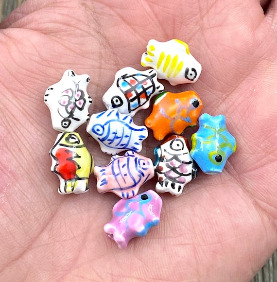 Fish beads for bracelets store