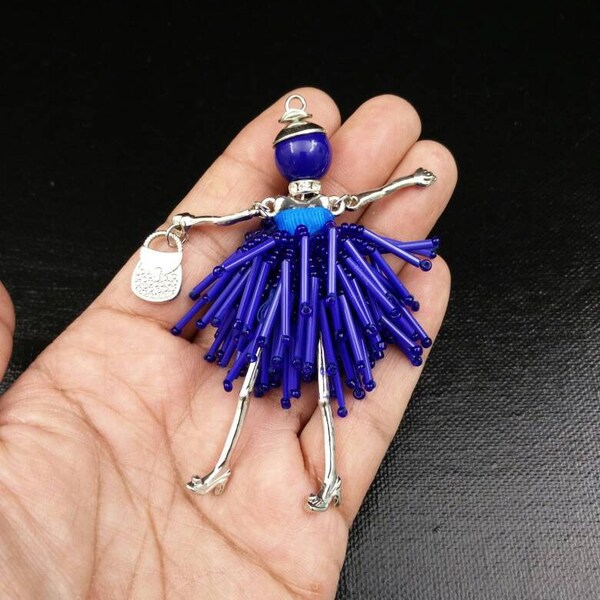 Beaded Doll - Etsy