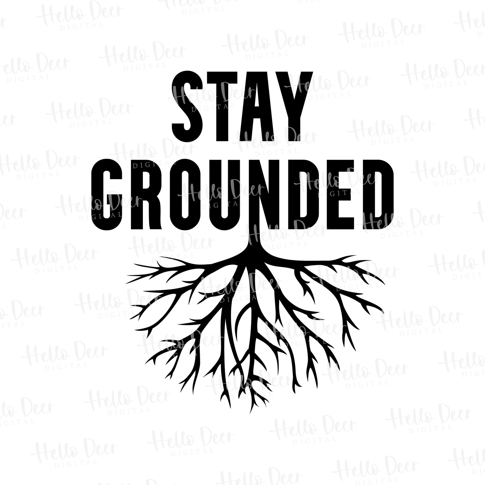 Stay Grounded SVG PNG Digital File for Cricut Silhouette | Etsy