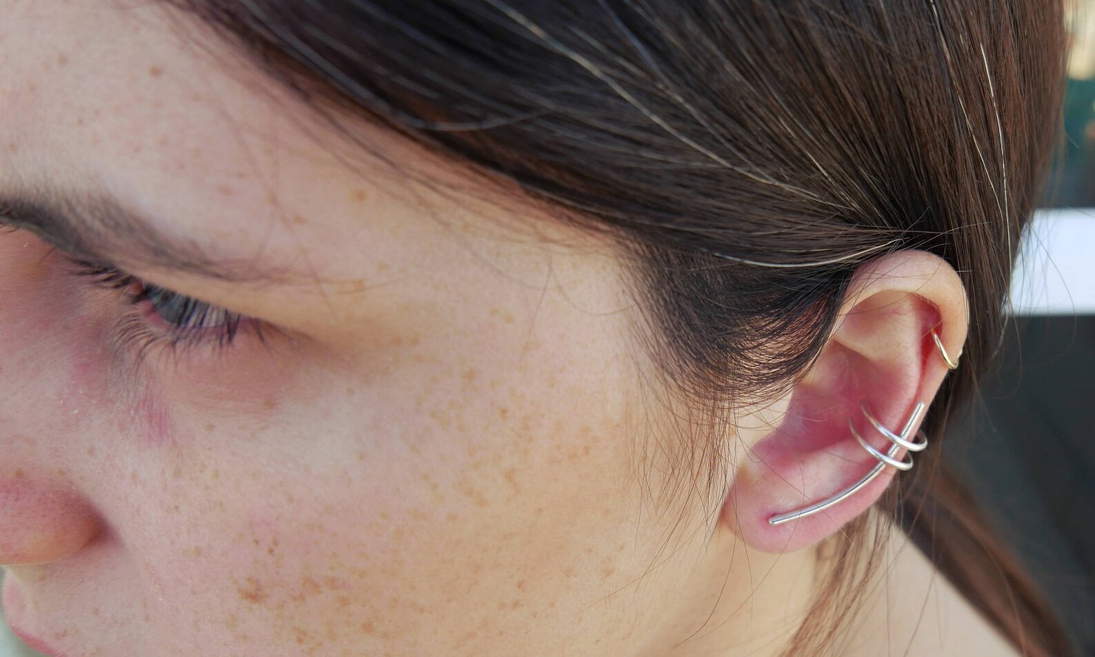 Ear Climber Earrings Ear Cuff Minimalist Ear Climbers - Etsy