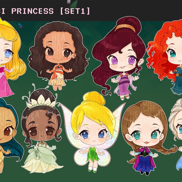 Chibi Princess - Etsy