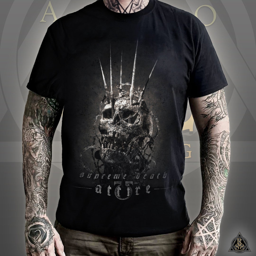 Effigy of God T-shirt Dark / Supreme Death Attire Gothic / Memento Mori ...