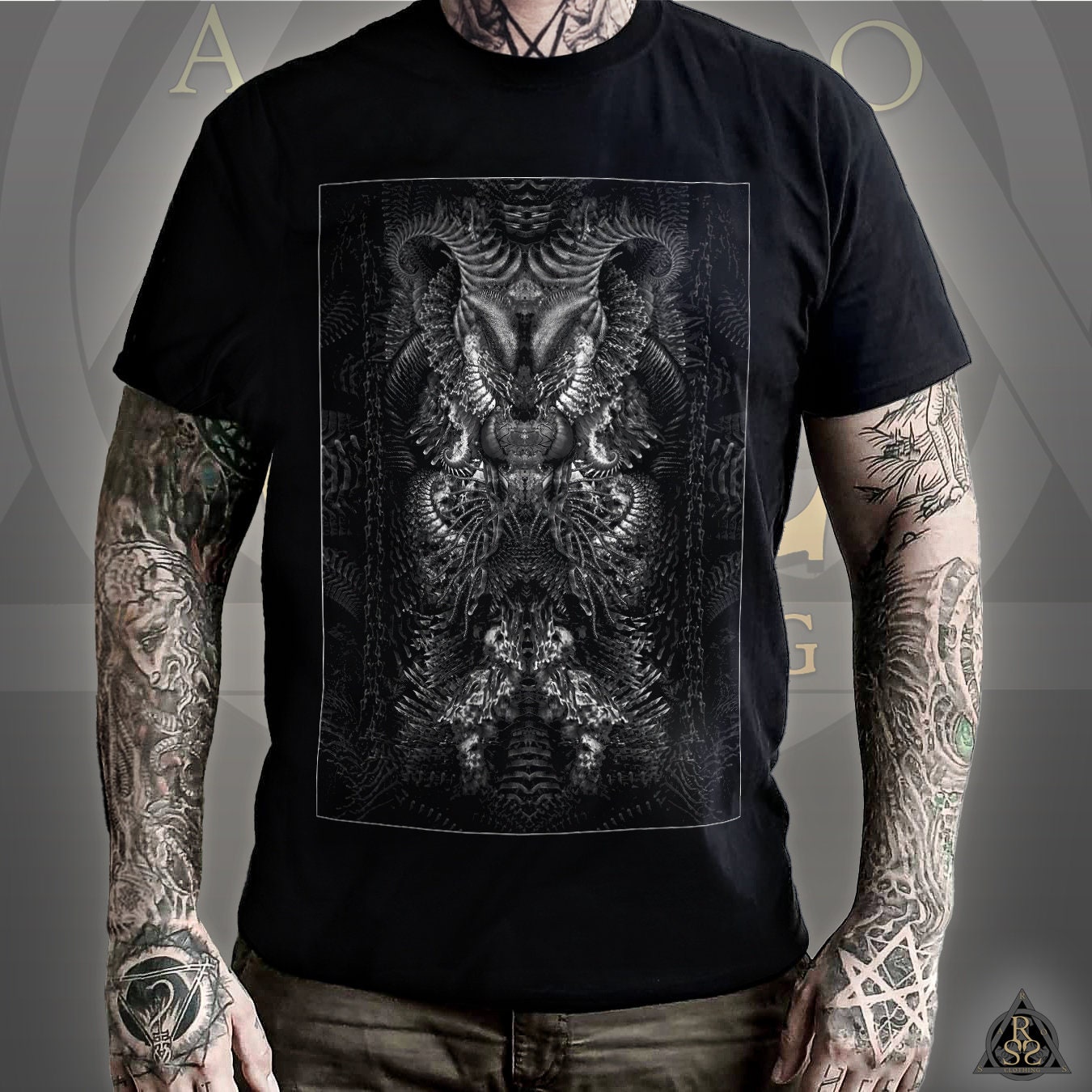 The Faceless T-shirt | Dark Fantasy Elder Gods | Intricate Surrealist ...