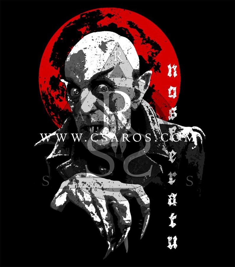 Nosferatu Sweatshirt | Symphony of Horror | Count Orlok / Dracula ...