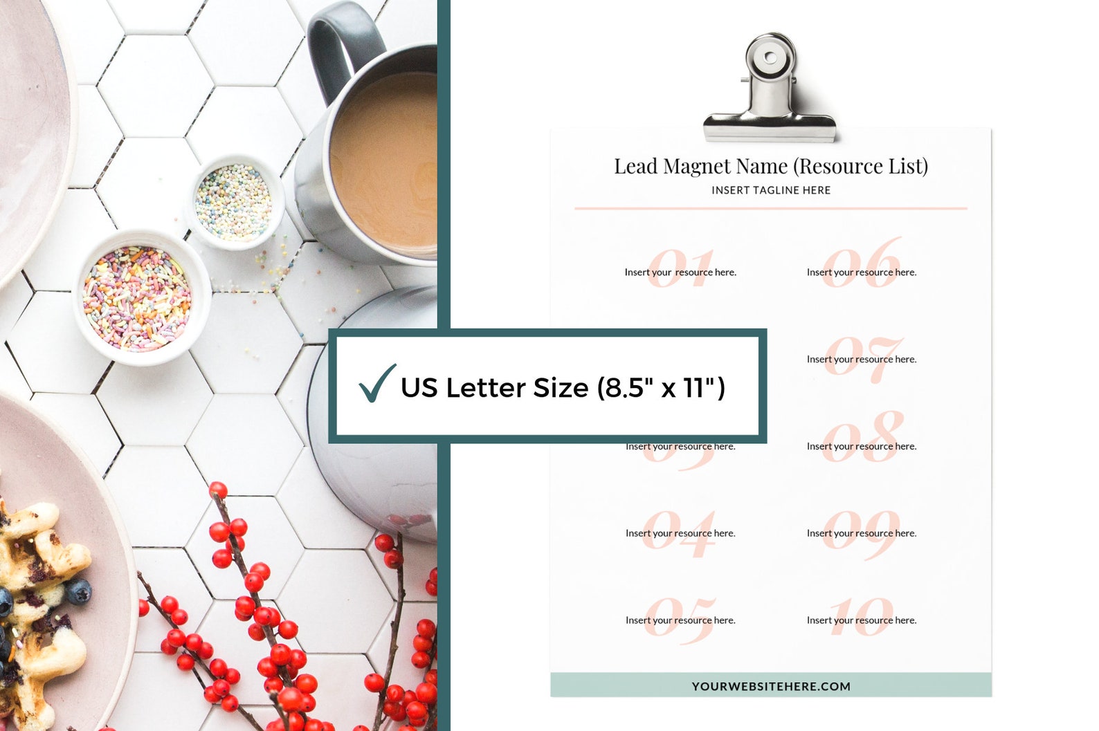 Lead Magnet Workbook Template 2 Canva Template Opt in - Etsy