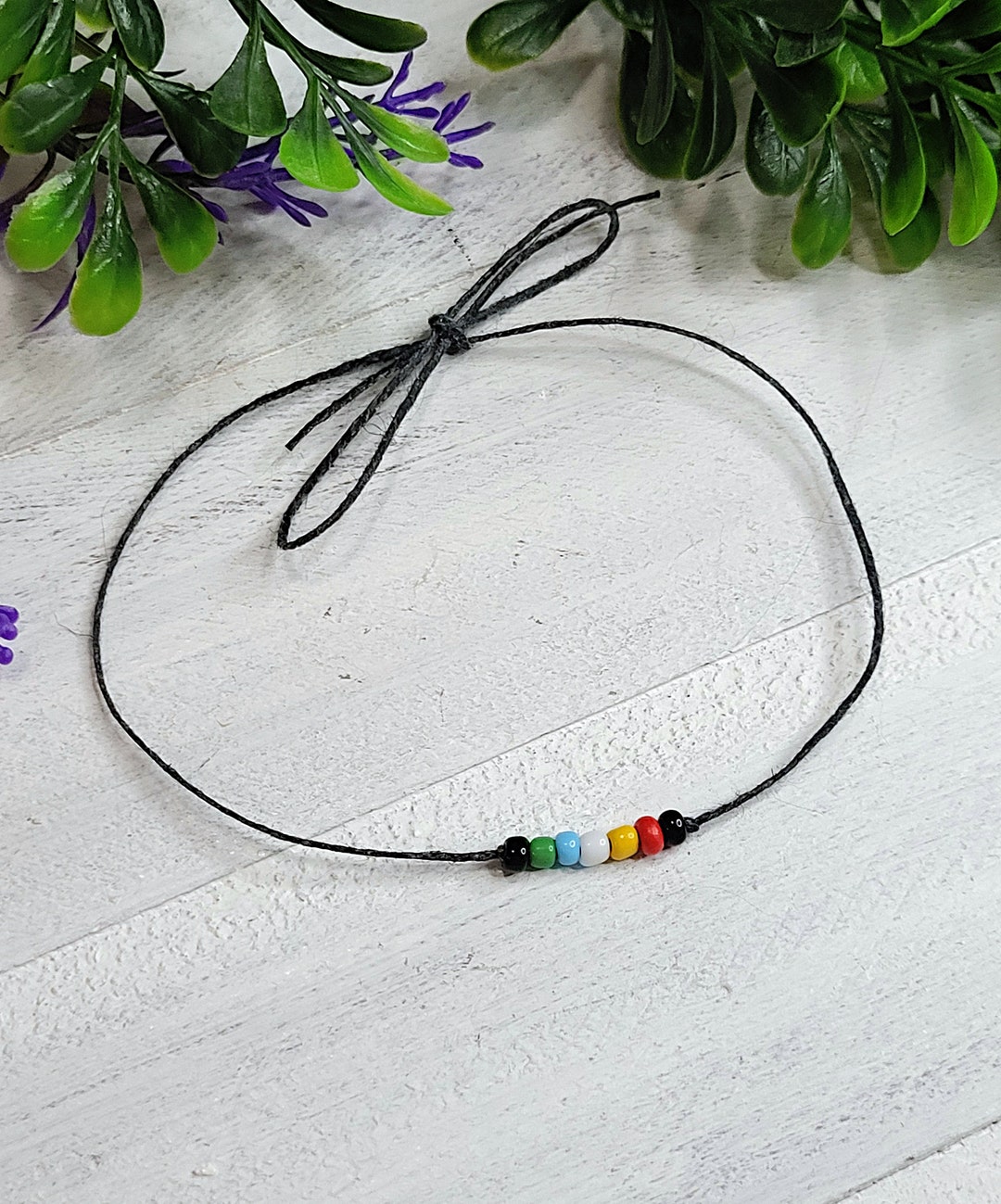 Handcrafted Disability Awareness Wish Bracelet - Small Beaded String ...