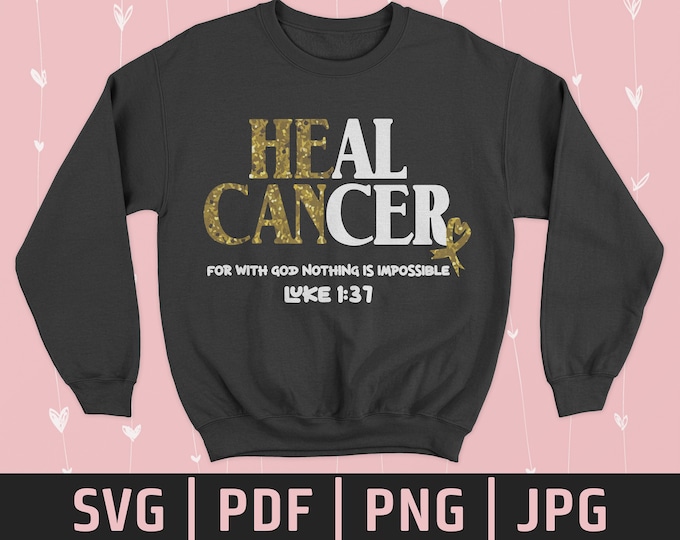 Breast Cancer Svg, Christian Svg, Religious Svg, Fight for a Cure Svg ...