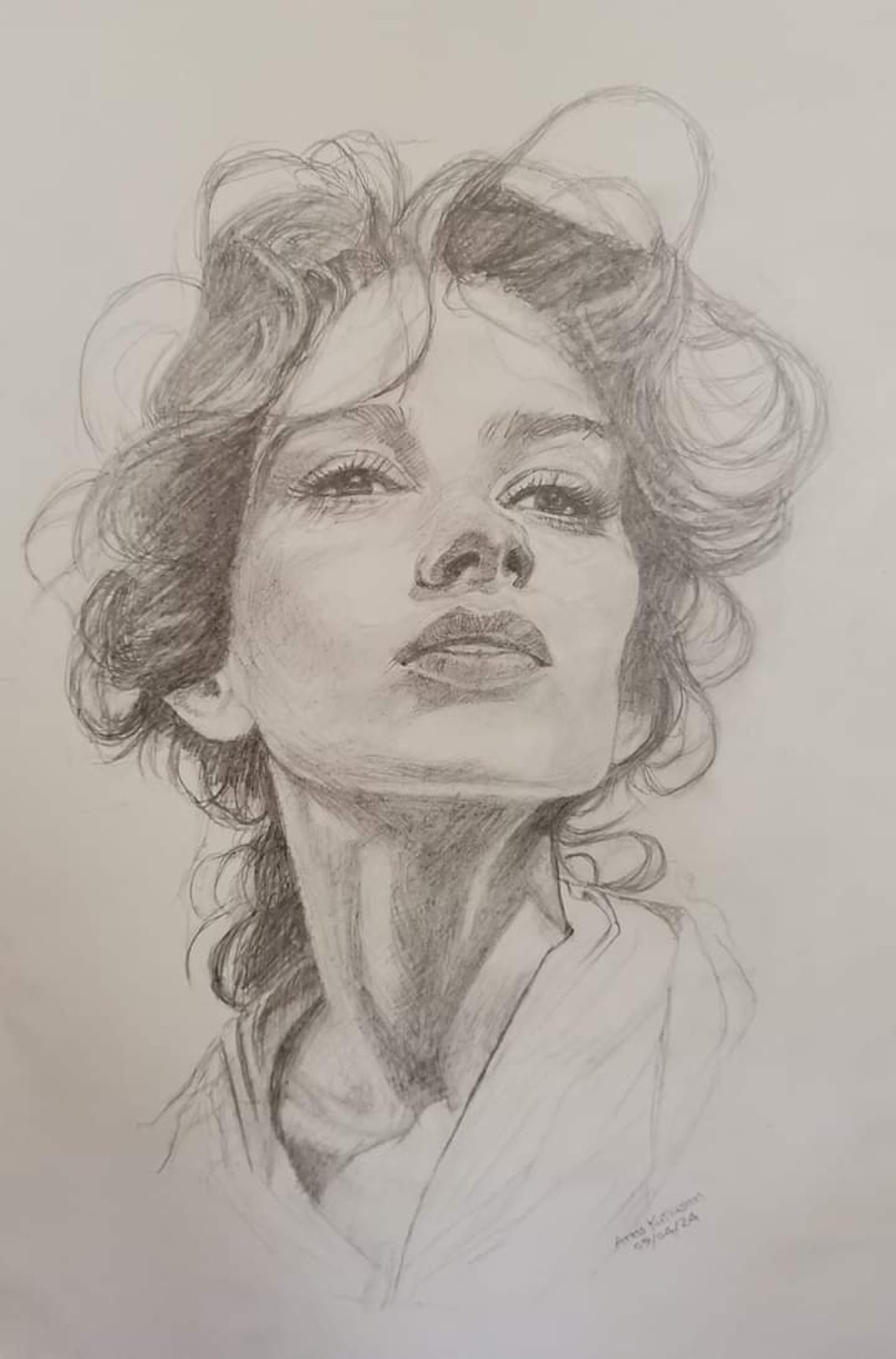 Pencil Drawing, Portraits to Order From Photos Custom Pencil Drawing ...