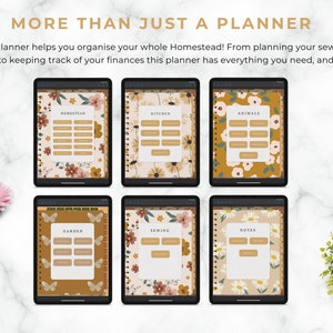 Homestead Management Digital Planner | Garden Planner | Goodnotes ...