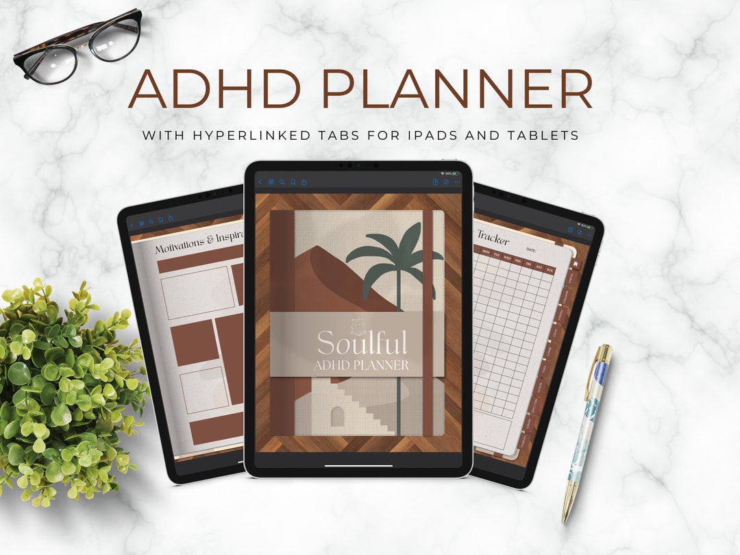ADHD Planner | Digital Planner | ADHD Support | Task Management | ADHD ...