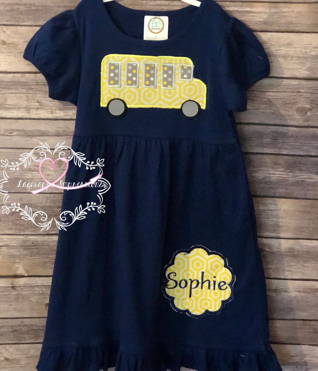 School Bus Dress - Etsy