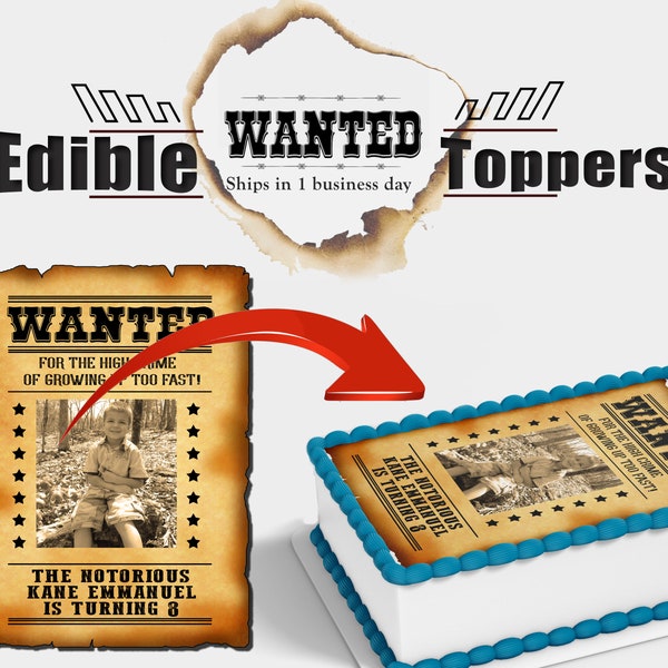 Wanted Poster - Etsy