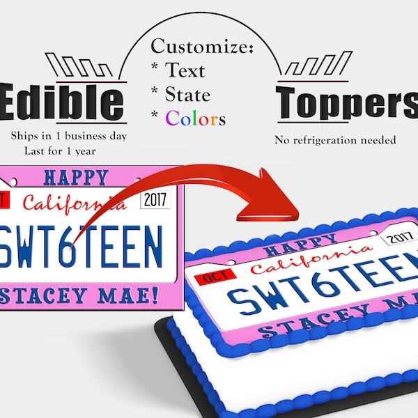 Drivers License Cake - Etsy