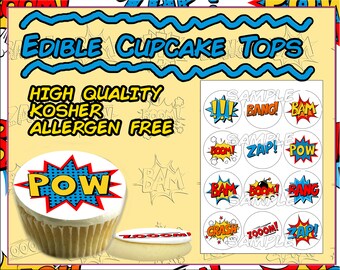 Pow Boom Cake Topper - Etsy Australia