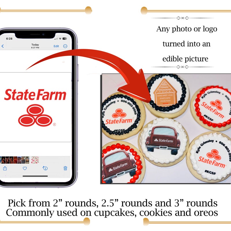 3 Edible Image - Etsy