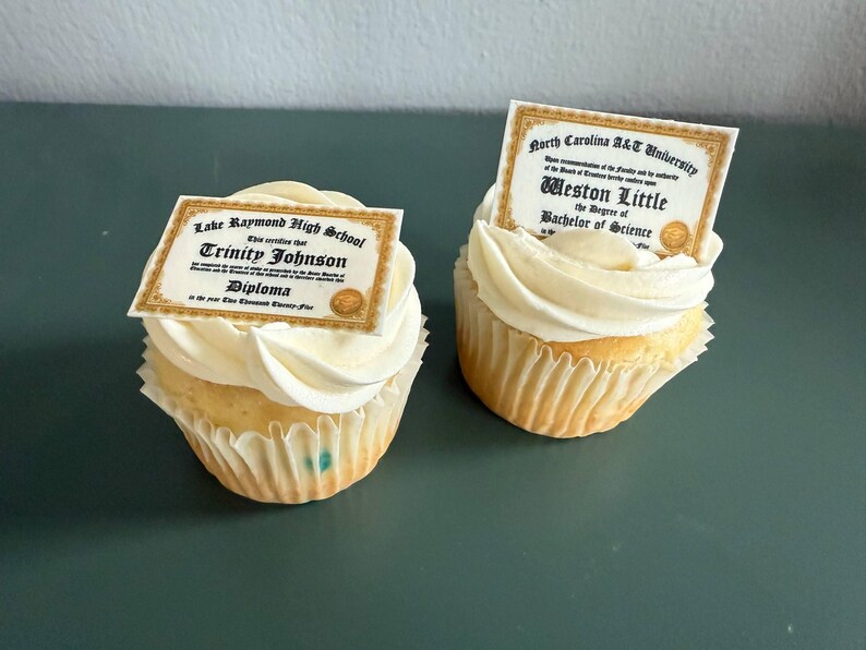20 Gold Custom High School Diplomas or College University Degrees ...
