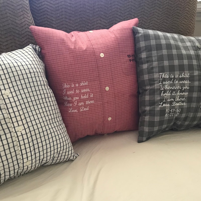 Memory Pillow - Etsy