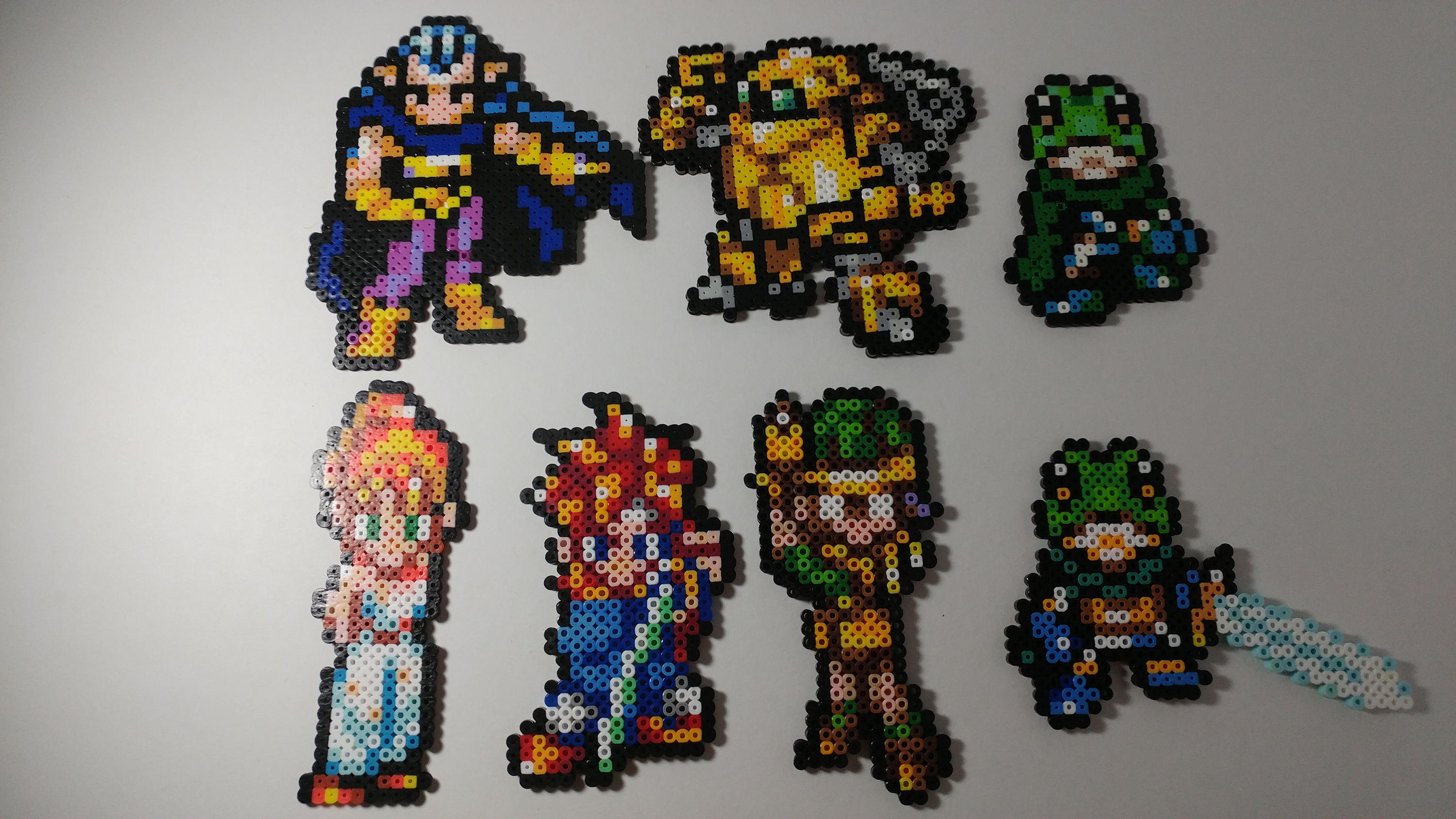 Chrono Trigger Perler Bead Sprites - Etsy