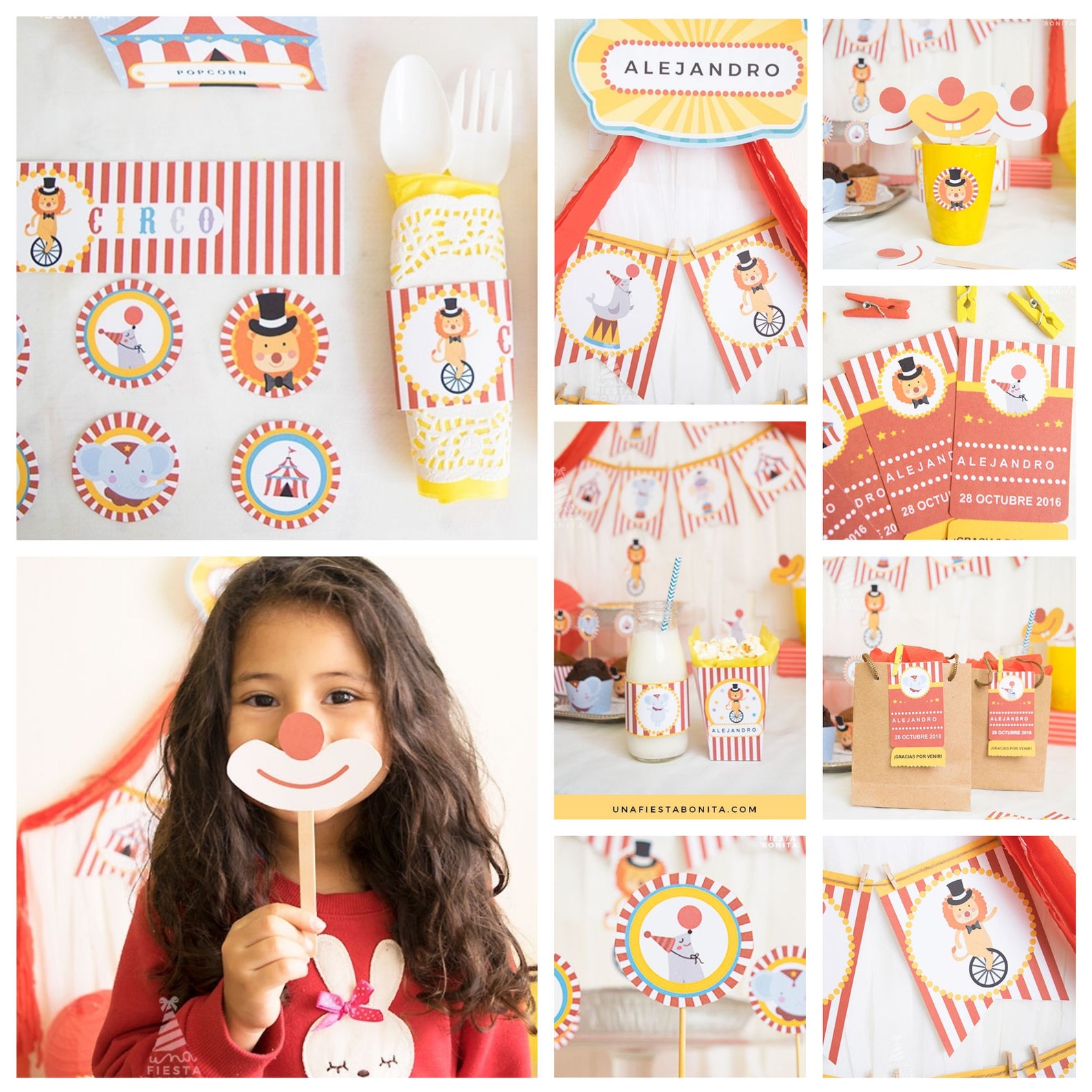 Printable Circus Pack - Circus Party Package - Circus Party Package ...