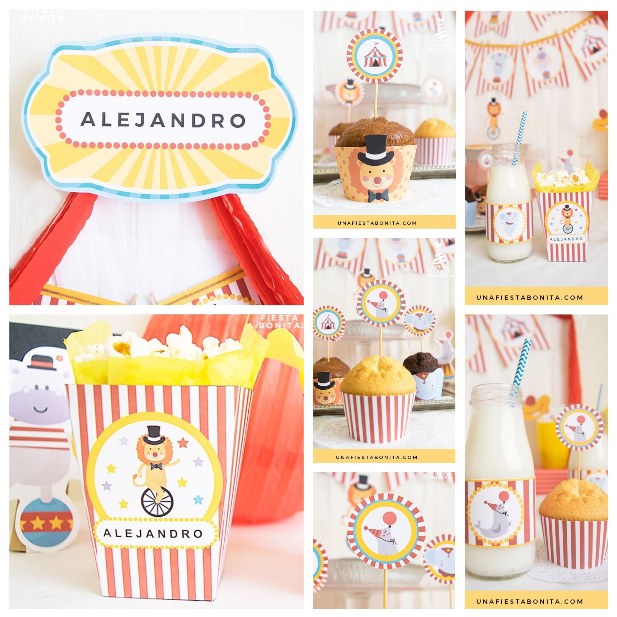 Printable Circus Pack - Circus Party Package - Circus Party Package ...