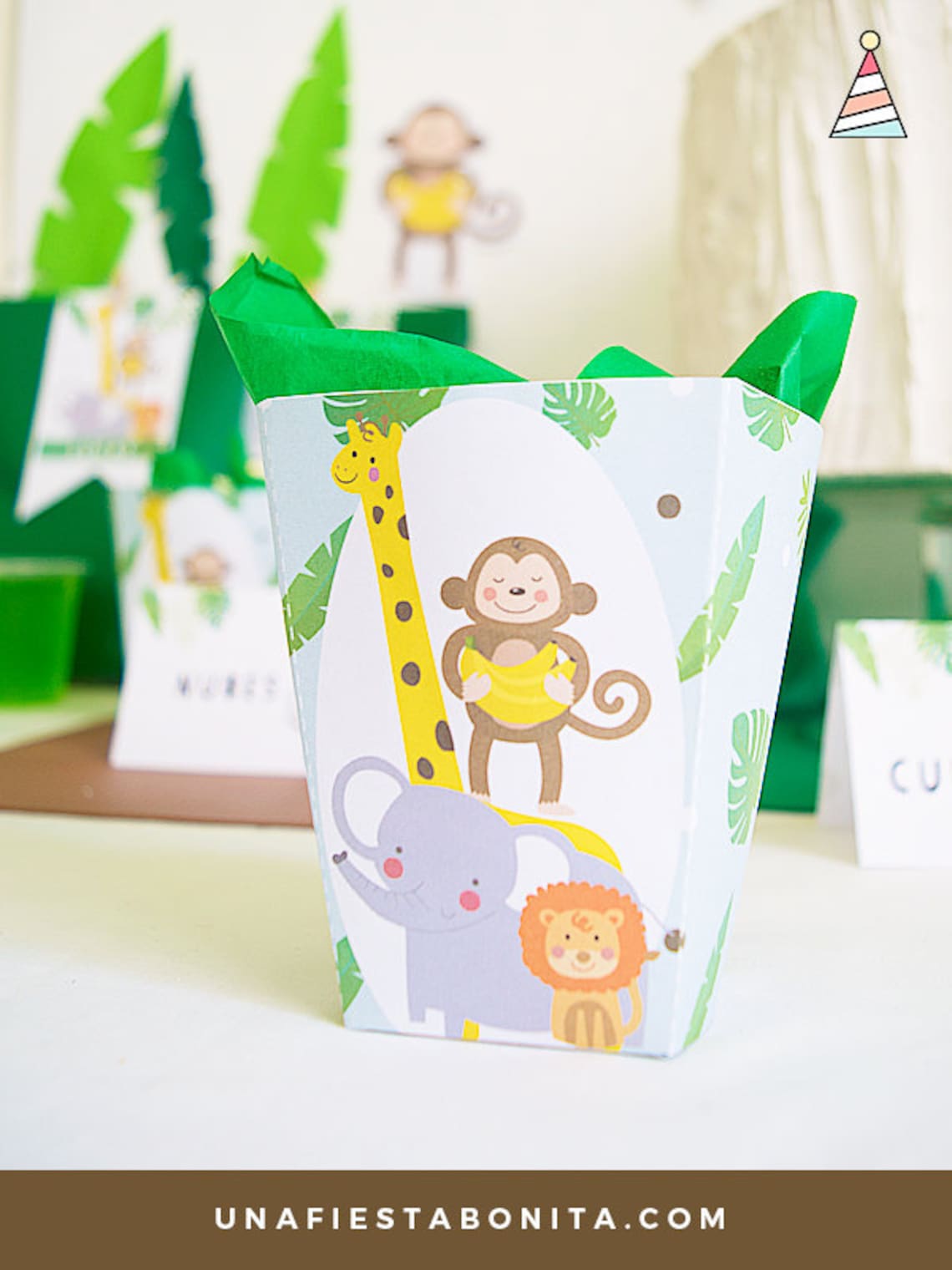 Pack imprimible selva - Jungle Party Package - Safari Party Package ...