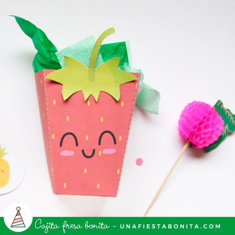 Watermelon Printable Box, Box Template, Candy Maker, Watermelon-shaped ...