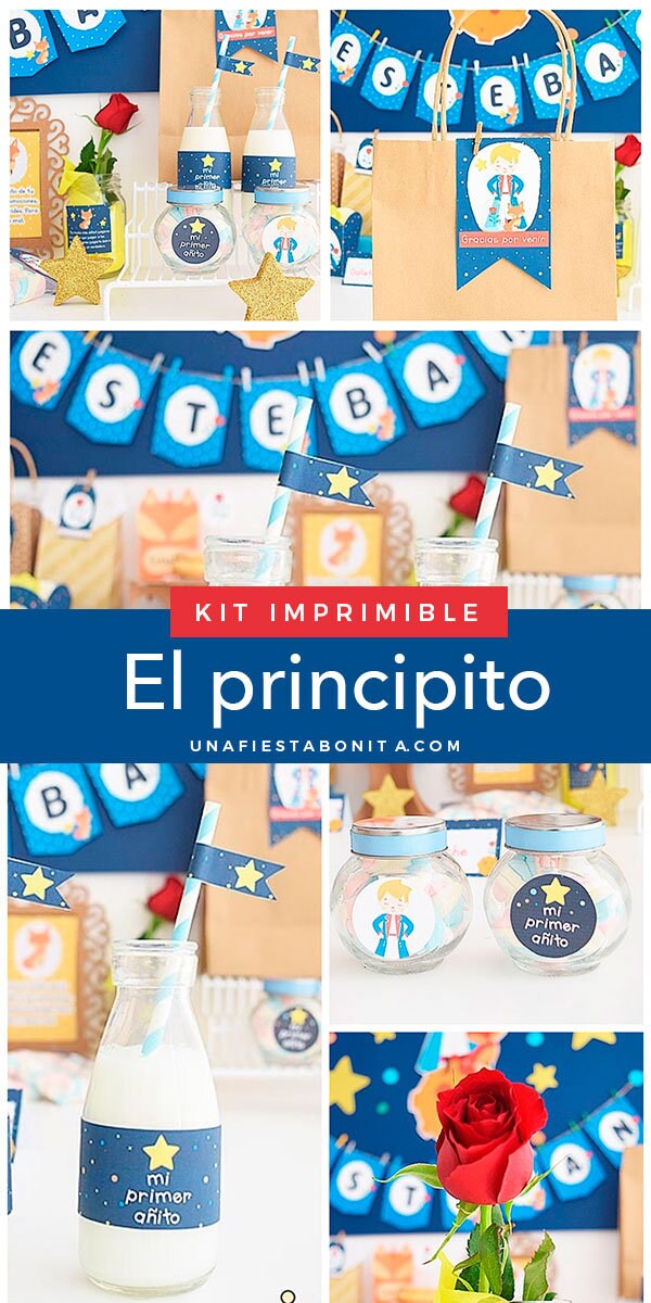 The Little Prince Party Kit Printables. Complete Set the Little Prince ...