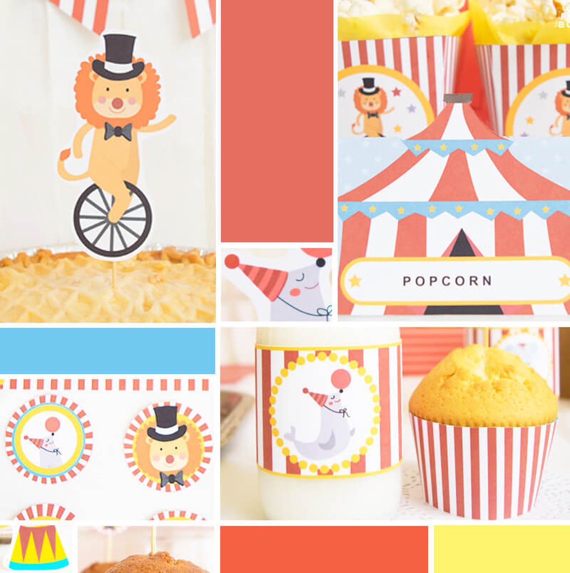 Printable Circus Pack Circus Party Package Circus Party Package ...