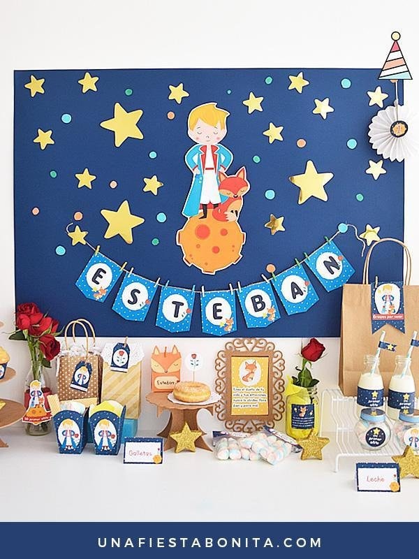 The Little Prince Party Kit Printables. Complete Set the Little Prince ...