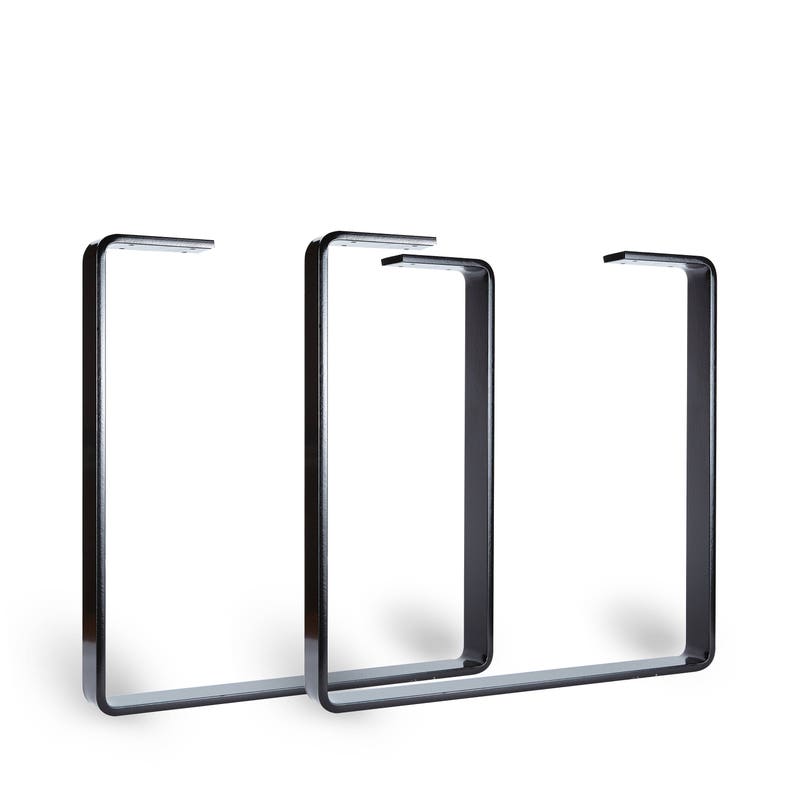 Raw Iron Bent Coffee Table Leg Set - Etsy UK