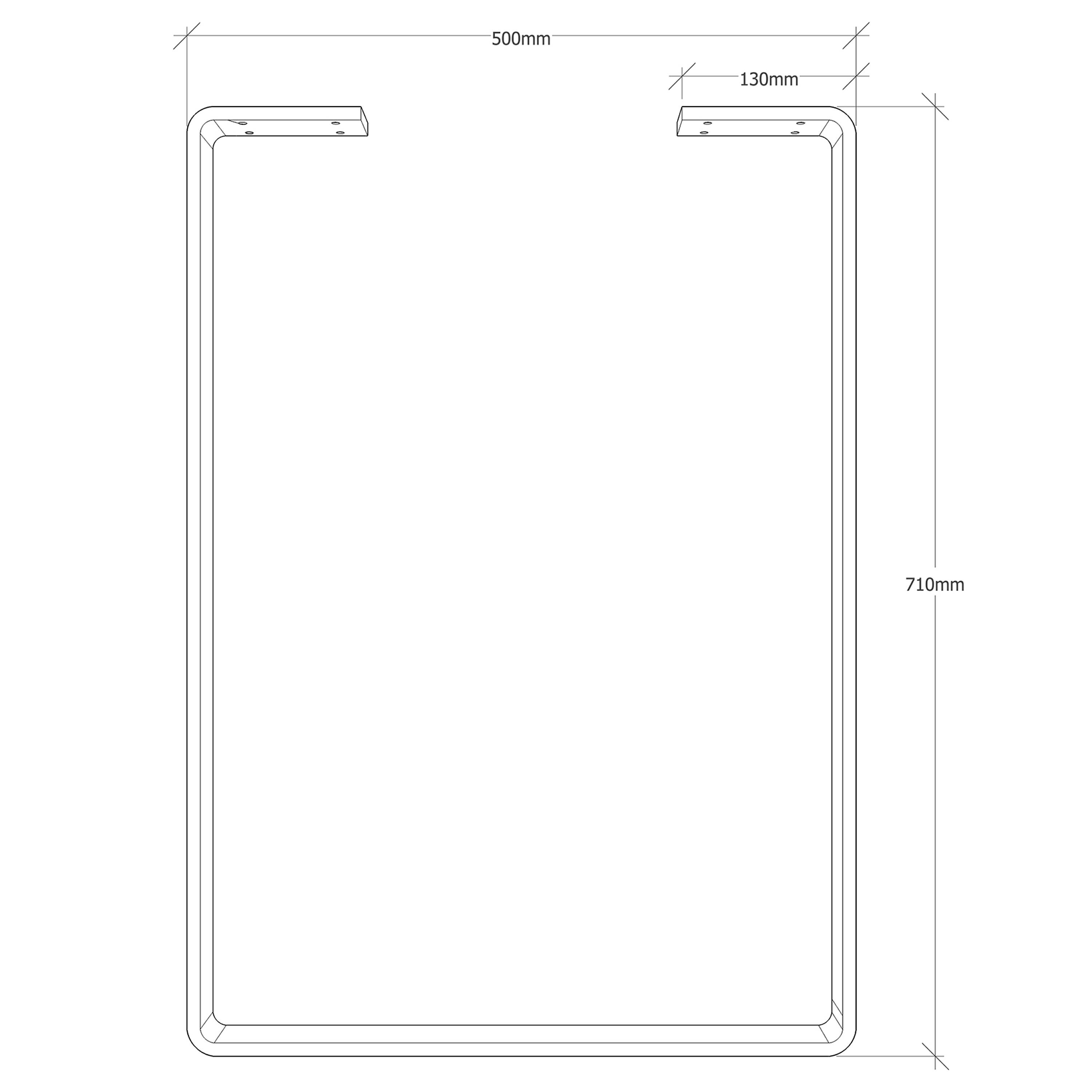 Raw Iron Bent Table Leg Set | Etsy UK