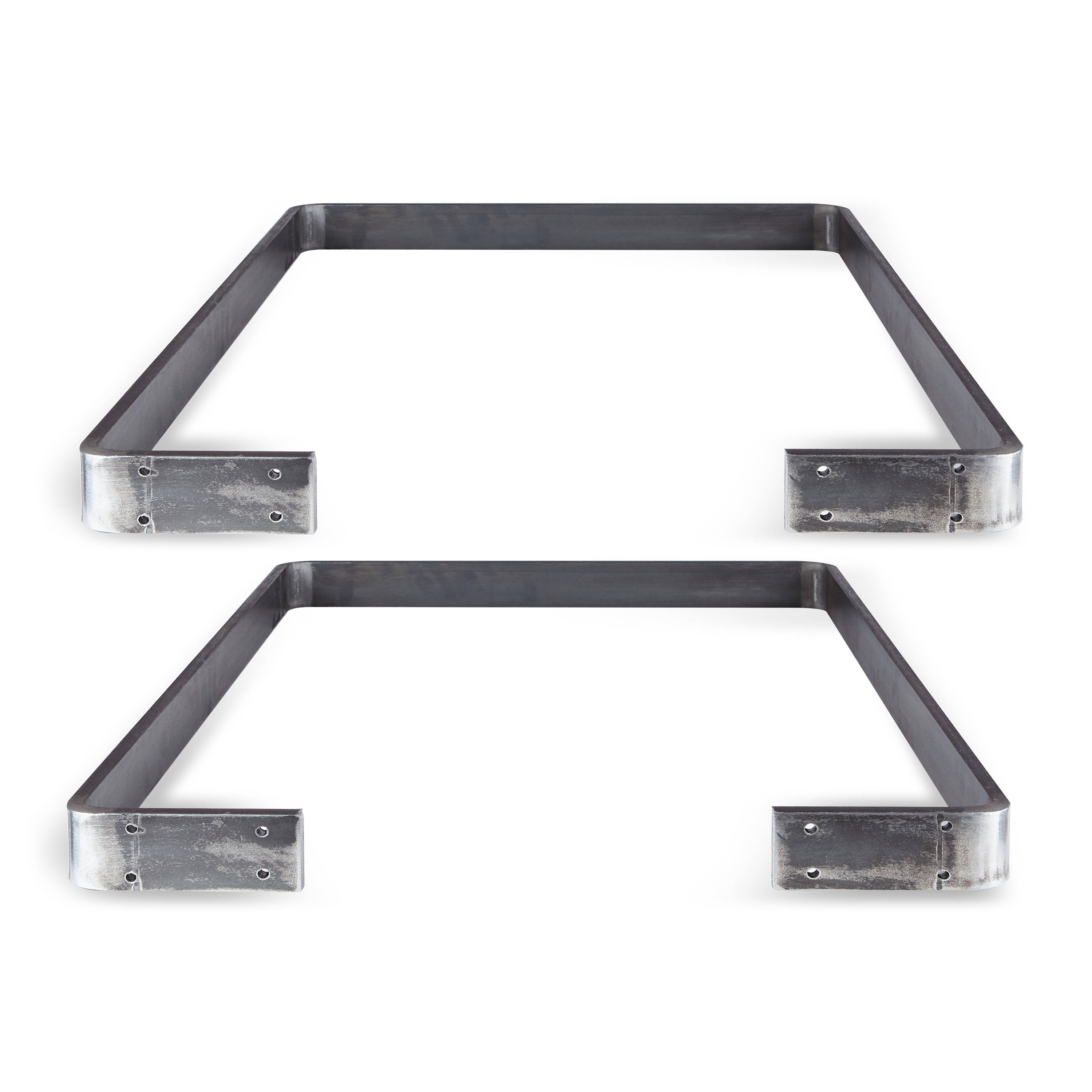 Raw Iron Bent Table Leg Set | Etsy UK